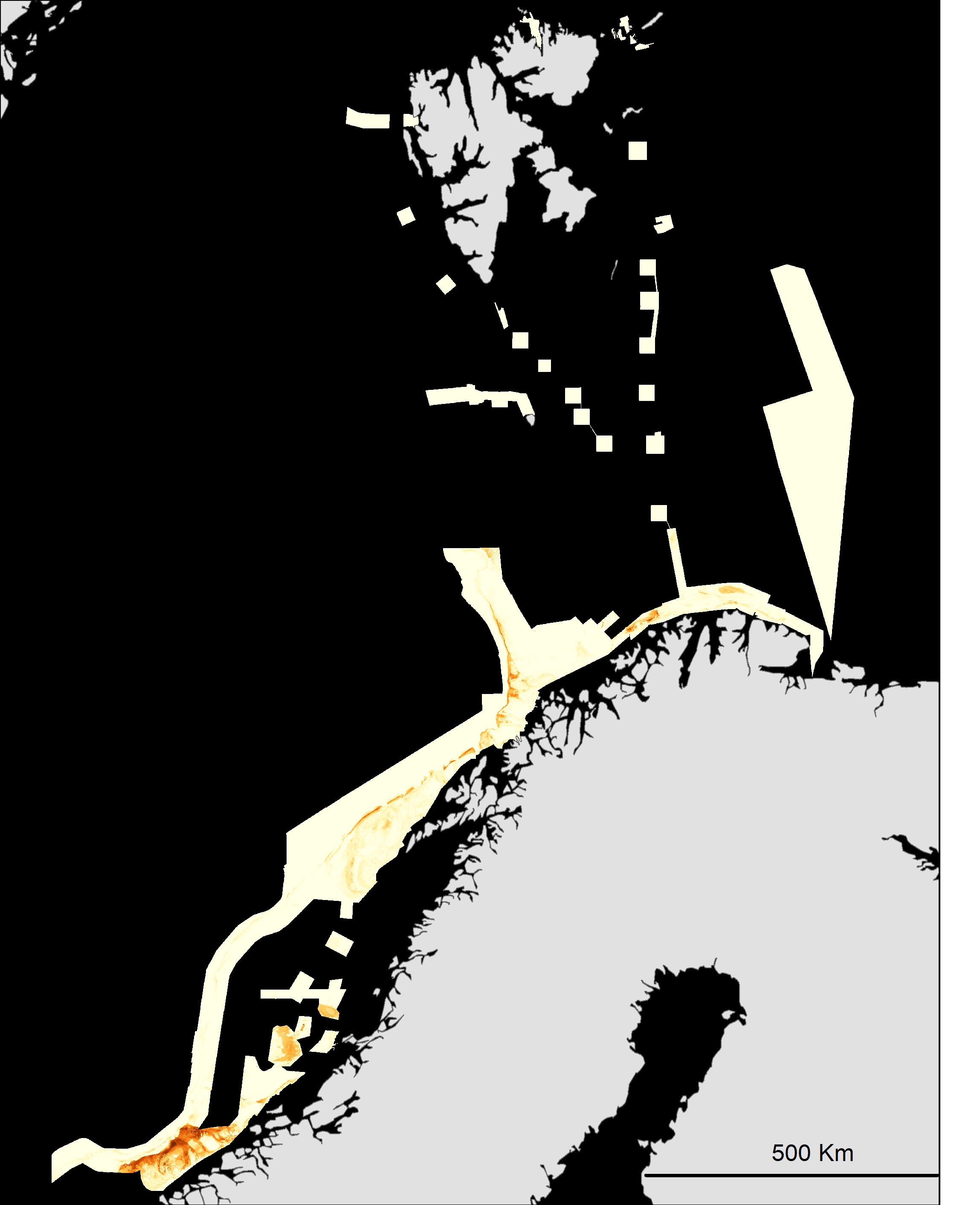 Predicted distribution of general biotopes – raster map | Mareano - The ...